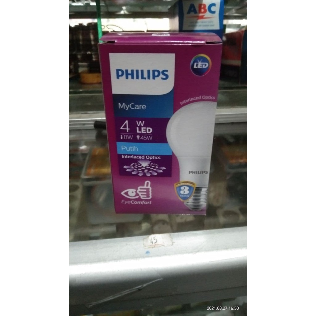 Jual Lampu Philips LED 4 Watt | Shopee Indonesia