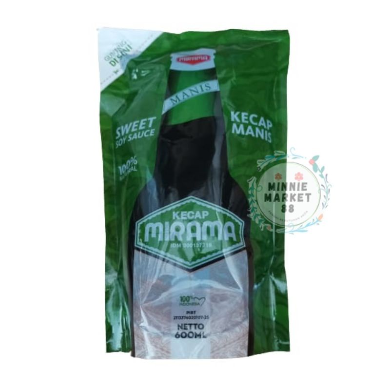 Jual Kecap Mirama Pouch 600 ml | Shopee Indonesia