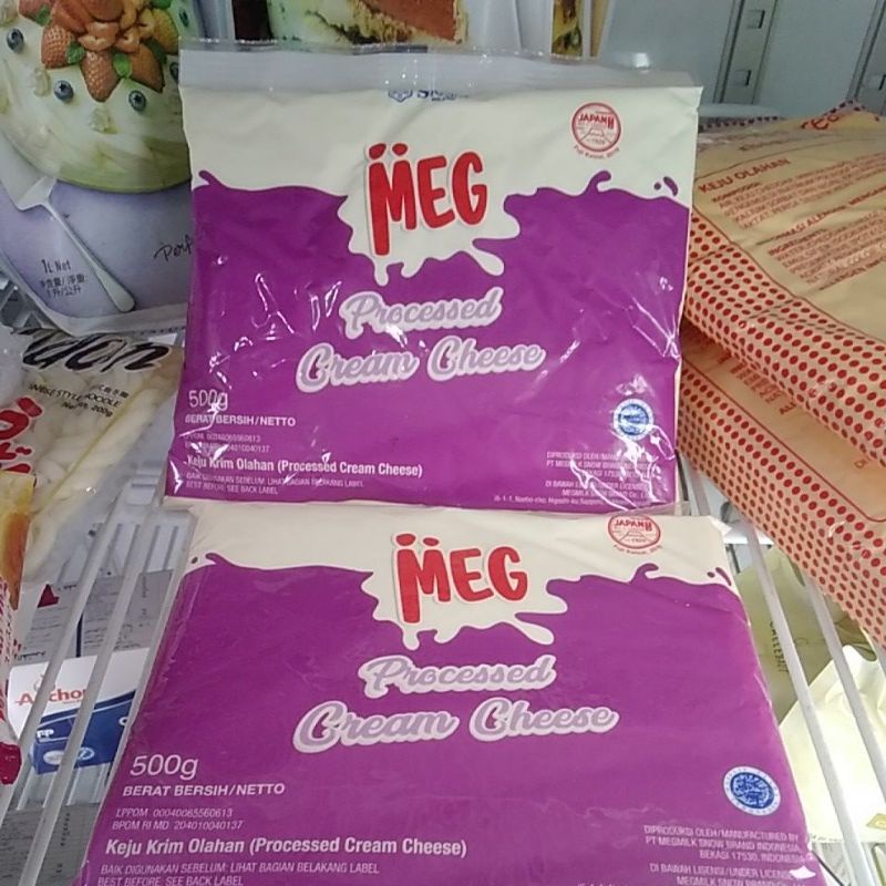 Jual meg processed cream cheese 500gr | Shopee Indonesia