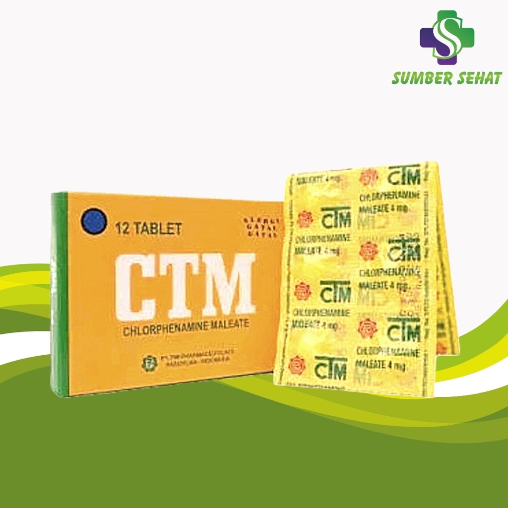Jual CTM TABLET PAK 12 TABLET | Shopee Indonesia