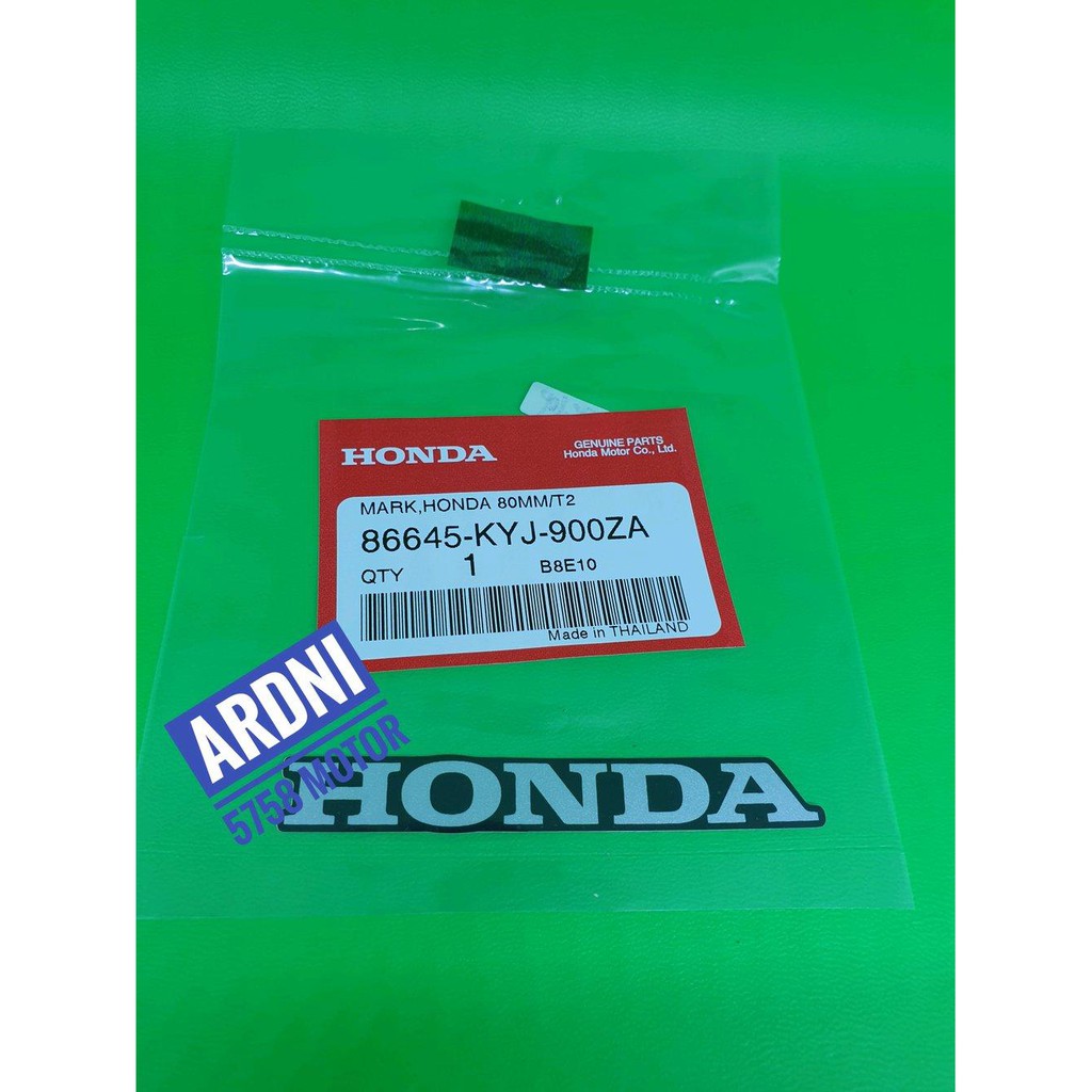 Jual Sticker Honda Hitam 80 MM sparepart | Shopee Indonesia