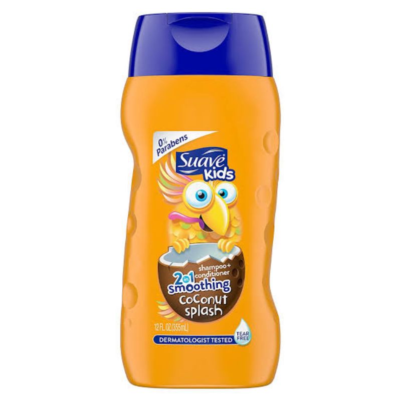 Jual Suave Kids 2-in-1Shampoo and Conditioner - Coconut Splash (355ml ...