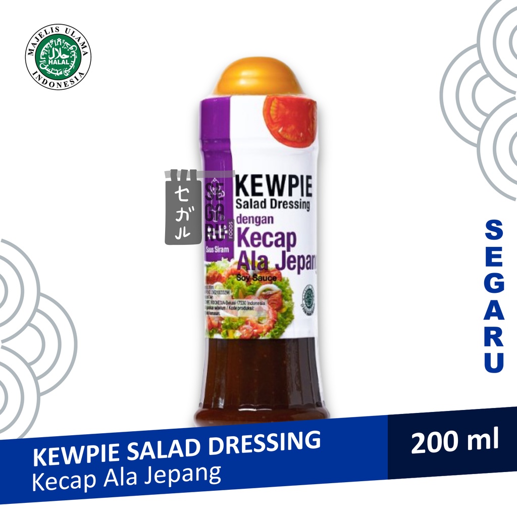 Jual KEWPIE Salad Dressing Caesar, Thousand Island, Wijen Sangrai, Tomat Pedas, Kecap ala Jepang ...