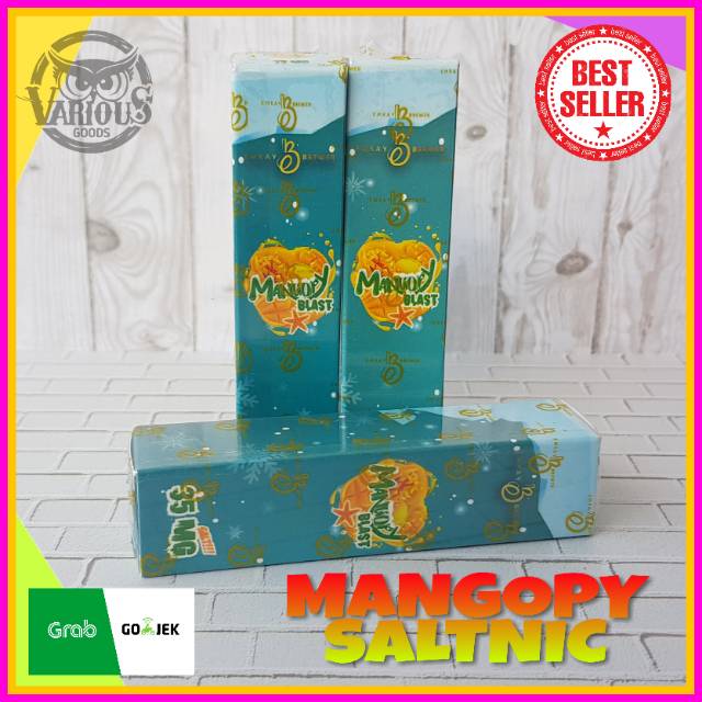 Jual Mangopy Blast Saltnic 15ml Liquid CUKAI by Emkay Brewer Salt Nic ...
