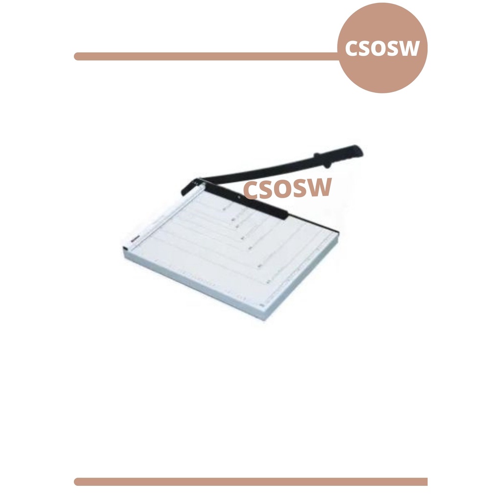 Jual Krisbow Paper Trimmer Alat Potong Kertas A3 Putih Paper Cutter ...