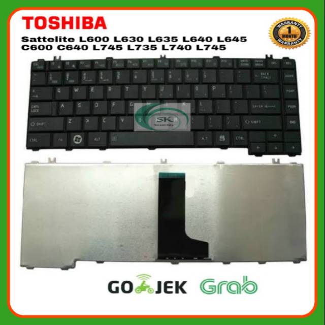 Jual Keyboard Toshiba Satellite L730 L735 L740 L745 L740D L730D L735D ...
