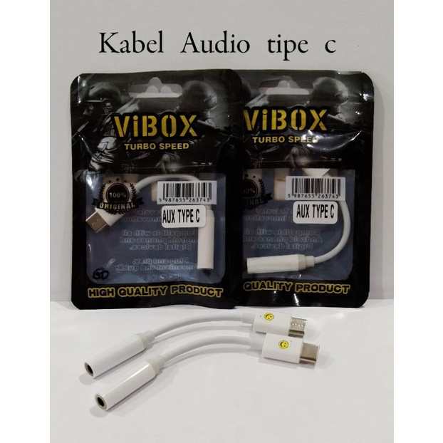 Jual Sambungan Kabel Audio Type C Sambungan Headset Aux Tipe C Audio ...