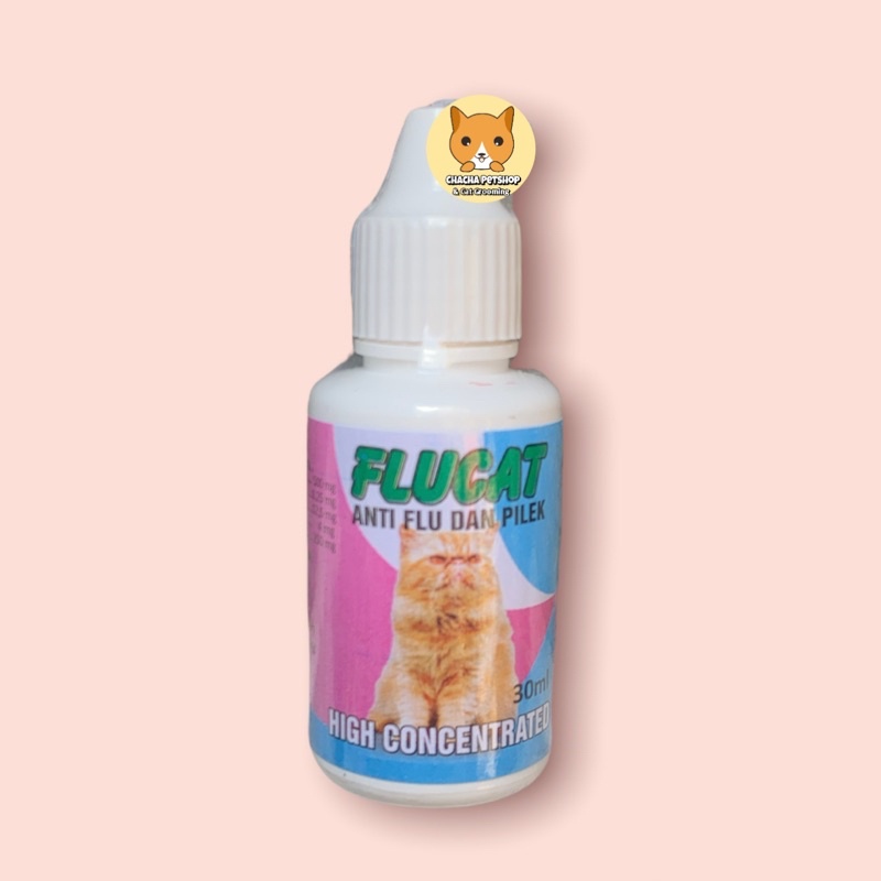 Jual Flucat 30 ml Obat Flu kucing | Shopee Indonesia
