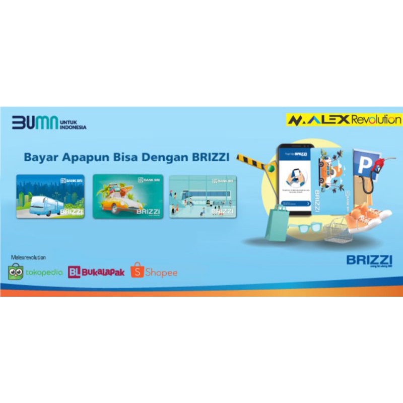 Jual kartu BRIZZI | Shopee Indonesia