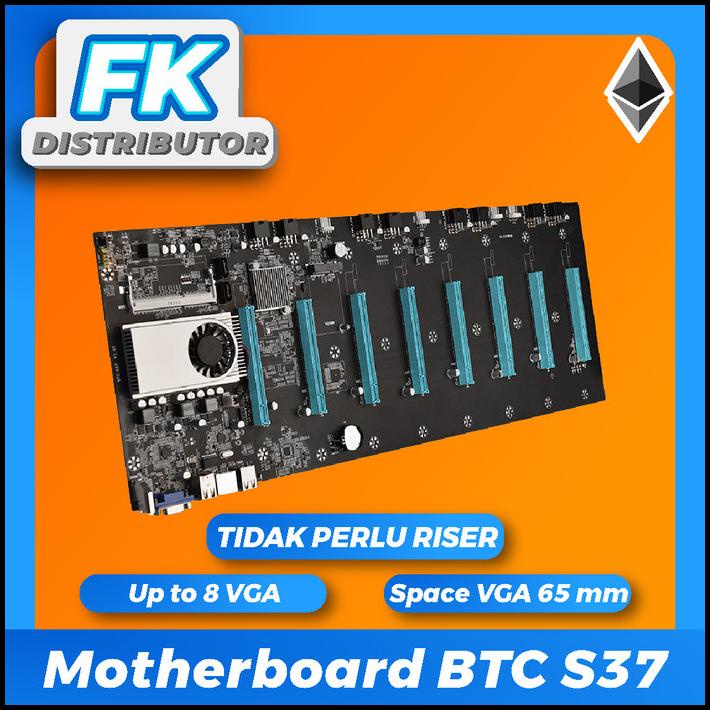 Jual Motherboard Btc-S37 - Mobo Riserless 8 Gpu Terbaru | Shopee Indonesia
