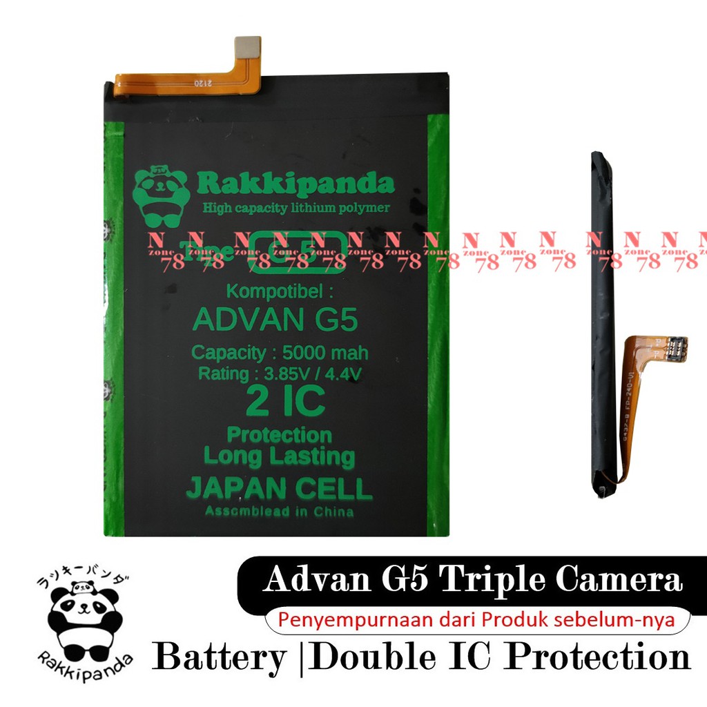 Jual Baterai Advan G5 6201 Triple Camera Double IC Protection | Shopee ...