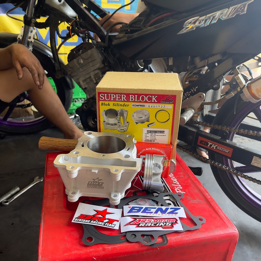 Jual BLOK PISTON BRT 68MM GSX . SATRIA FU FI . BLOCK CERAMIC & PISTON ...