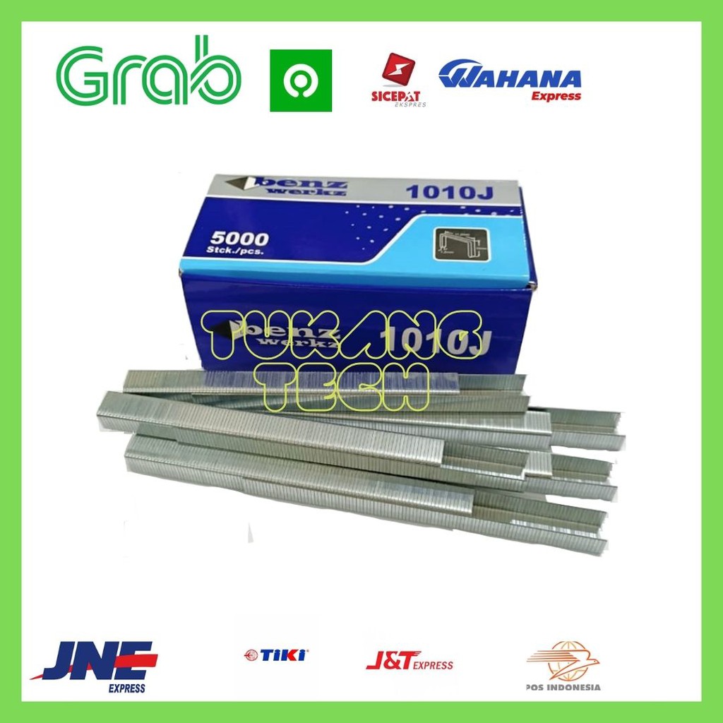 Jual ISI STAPLES TEMBAK / STAPLES NAIL 1010J BENZ WERKZ | Shopee Indonesia