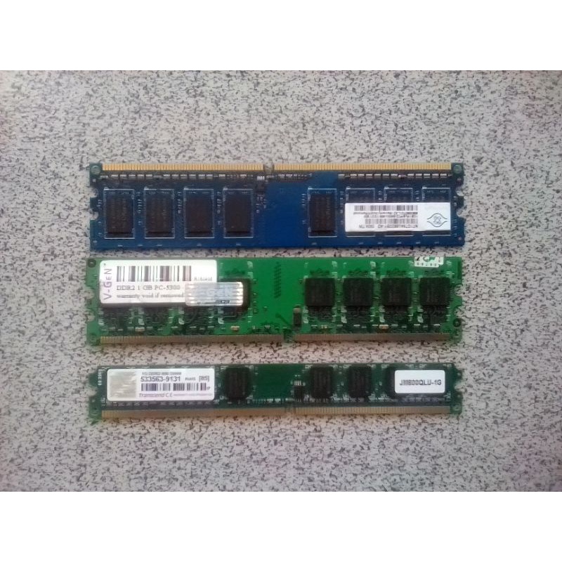 Jual Ram PC / komputer DDR 2 1 GB ( PC 6400 ) merk campur . | Shopee ...