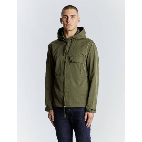 Jual Pretty Green Ridley Nylon Jacket (Khaki) Original | Shopee Indonesia