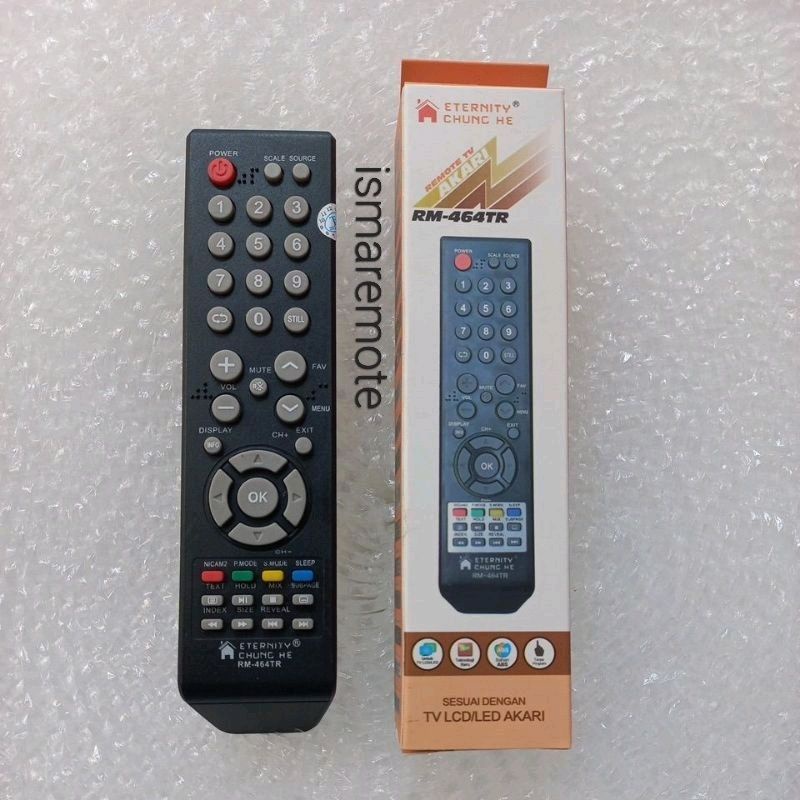 Jual REMOTE REMOT TV AKARI KIRANA LCD LED MULTI/UNIVERSAL | Shopee ...