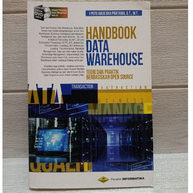 Jual Original- Handbook Data Warehouse Teori Dan Praktik Berbasiskan Open Source, I Putu Agus ...