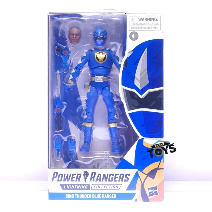 Jual Power Rangers Lightning Collection Dino Thunder Blue Ranger 6-Inch | Shopee Indonesia