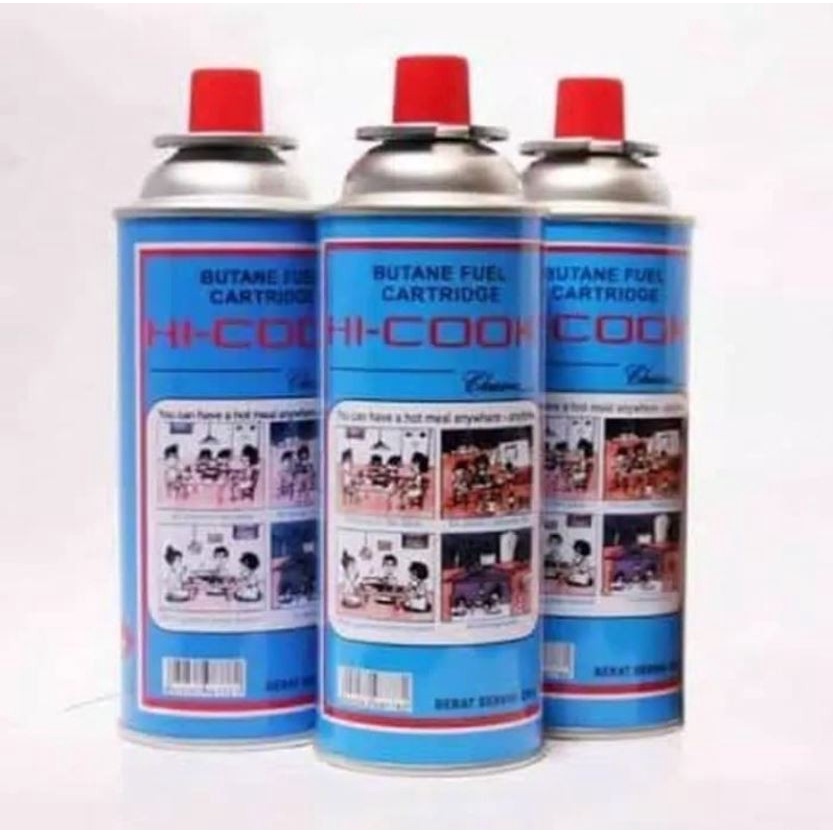 Jual HI-COOK TABUNG GAS MINI 230 Gram Classic Butane Fuel Cartridge HI ...