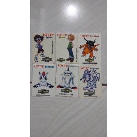Jual Stiker Jadul Digimon Lotte | Shopee Indonesia