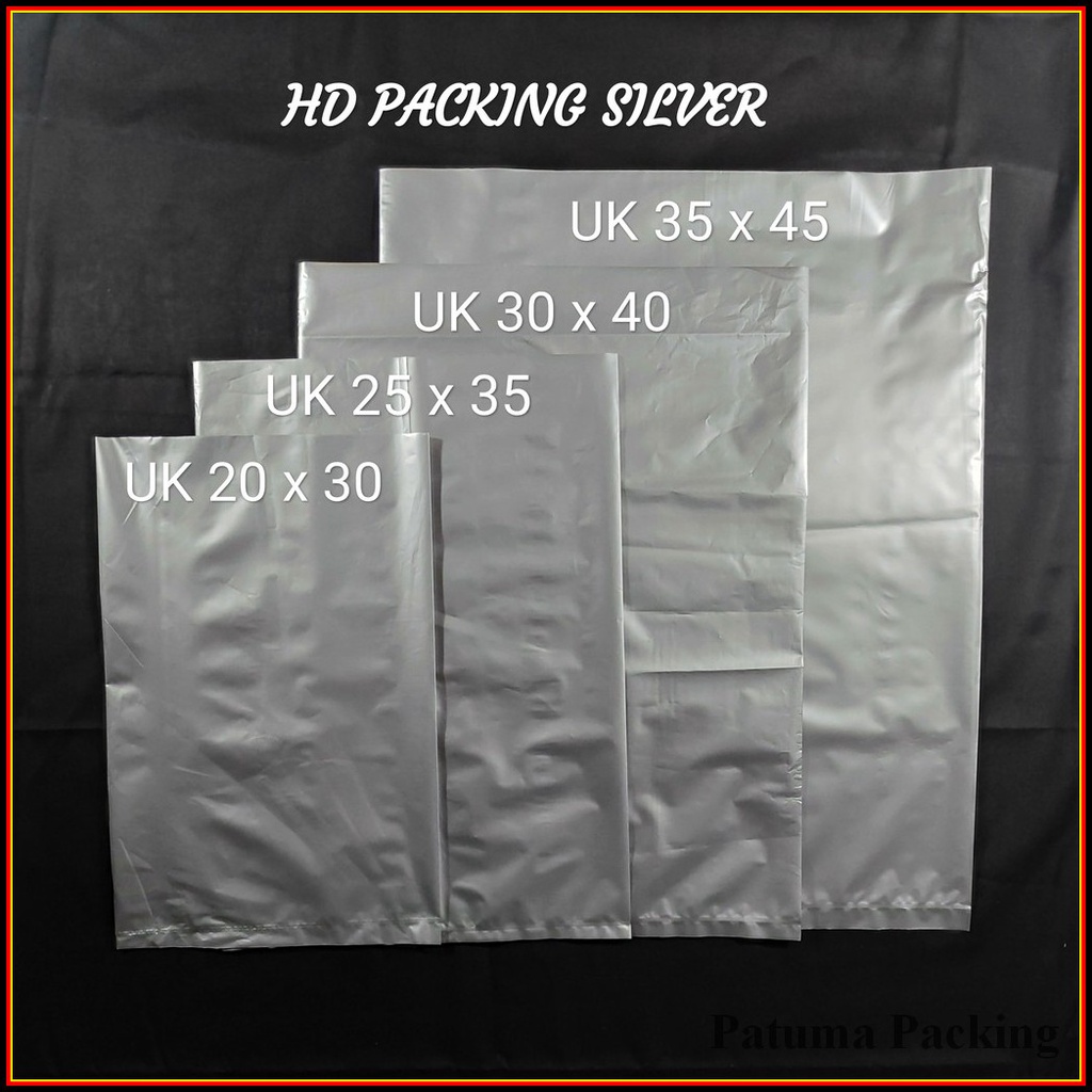 Jual Plastik Packing Buat Bungkus Paket isi 100 Lembar HD non plong ...