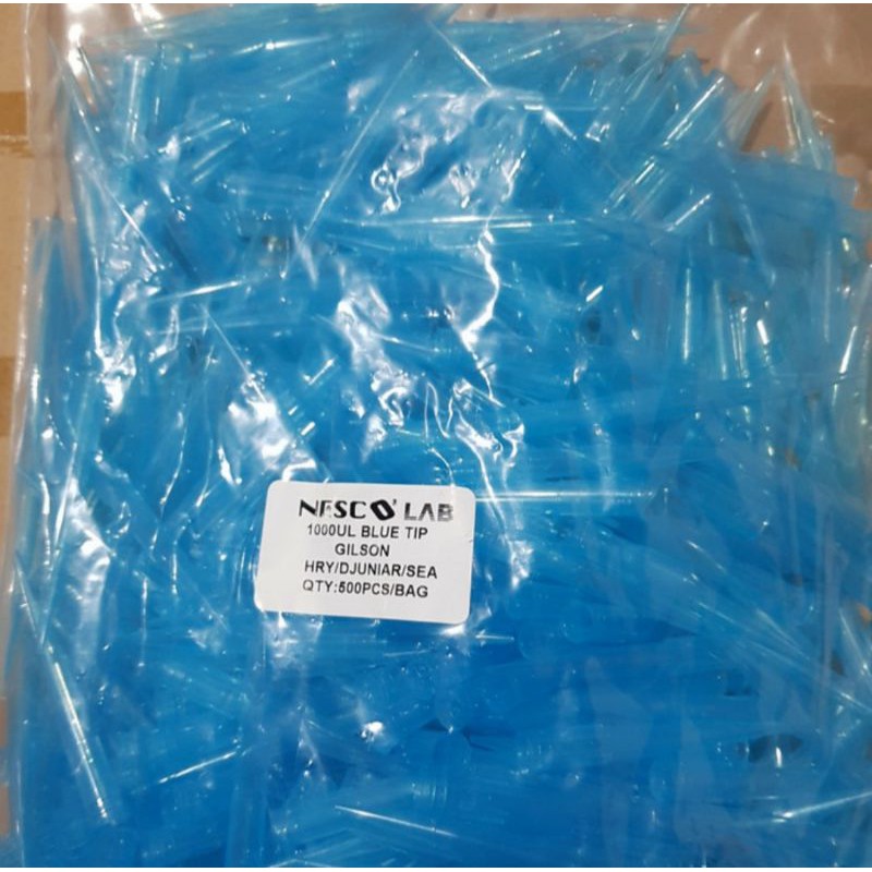 Jual Blue Tip 1000ul Nesco 500 pcs / Blue Tip Gilson | Shopee Indonesia