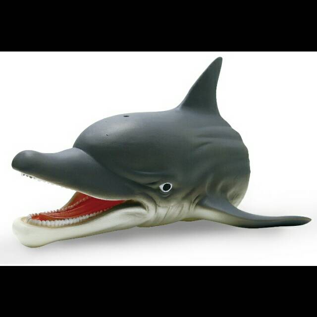 Jual Hi Quality Animal Head ikan Dolphin Kepala lumba lumba Hand Puppet ...