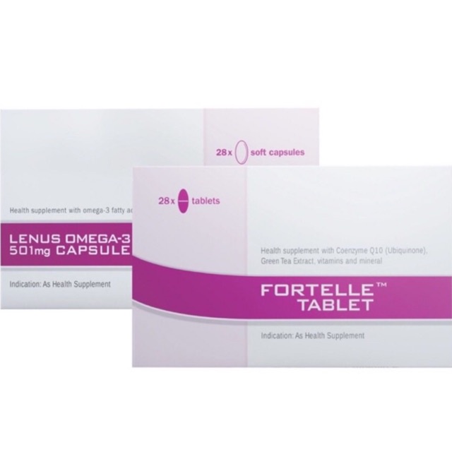 Jual Fortelle + Omega-3 [28's] - Female Fertility Profortil | Shopee ...