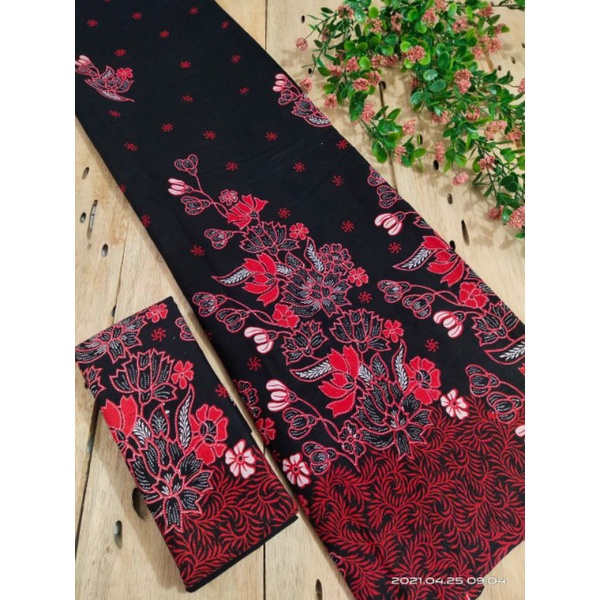 Jual Kain Batik Printing Modern Motif Sakura Kain Meteran Bahan Baju ...