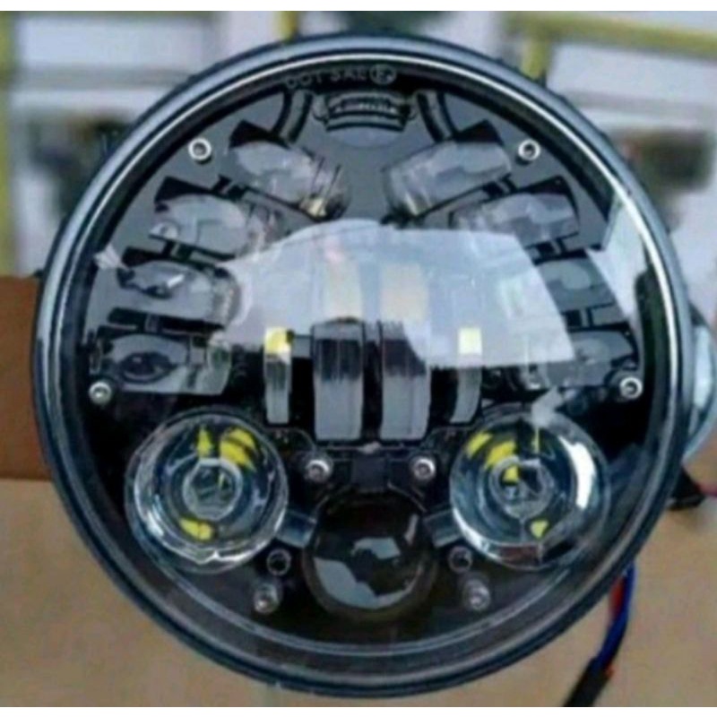 Jual Lampu Daymaker 5,75 Inch Cobra 16 LED High Low | Shopee Indonesia