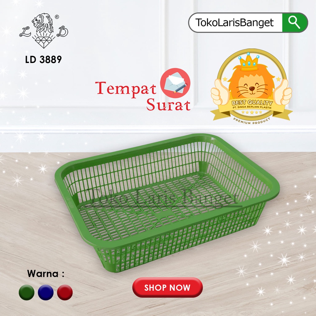 Jual Tempat surat/Keranjang surat Plastik/Keranjang serbaguna | Shopee ...