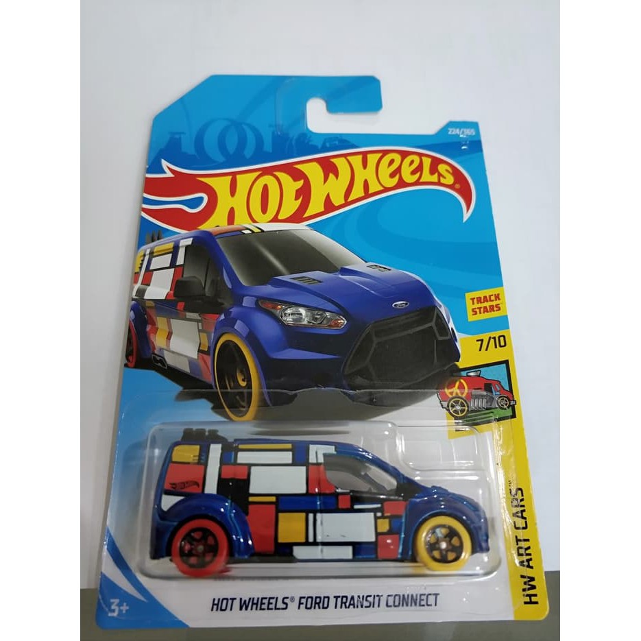 Jual B0281-HOT WHEELS / HOTWHEELS-HOT WHEELS FORD TRANSIT CONNECT-BLUE ...