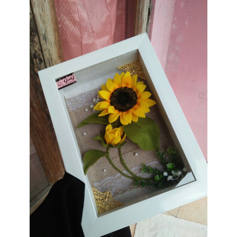 Jual Flower in frame ukuran 20x30 bunga bingkai | Shopee Indonesia