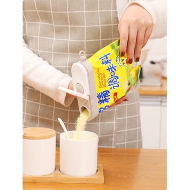 Jual Klip Tuang Penuang Jepit Kantong Sachet Bubuk Makanan Gula Kopi 2 ...