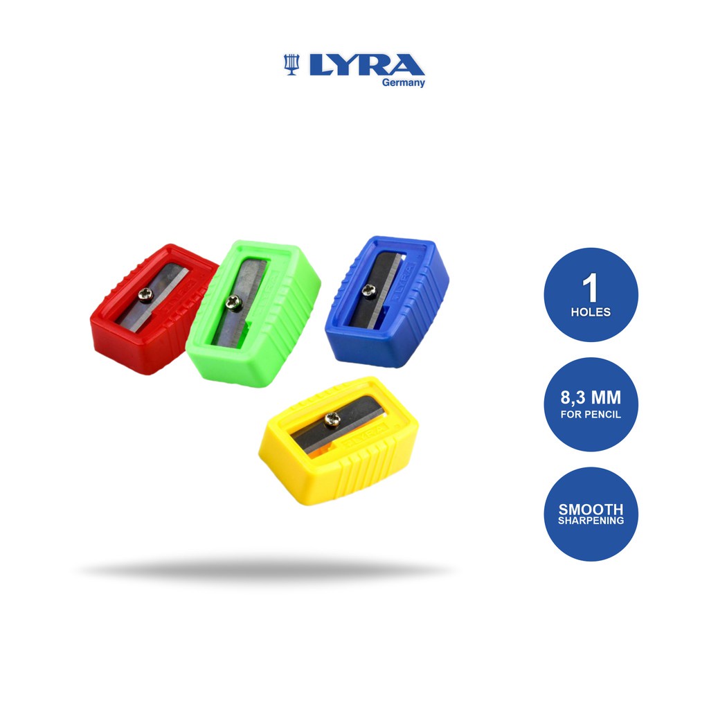Jual Lyra Sharpener Rautan Pensil Serutan Kecil | Shopee Indonesia
