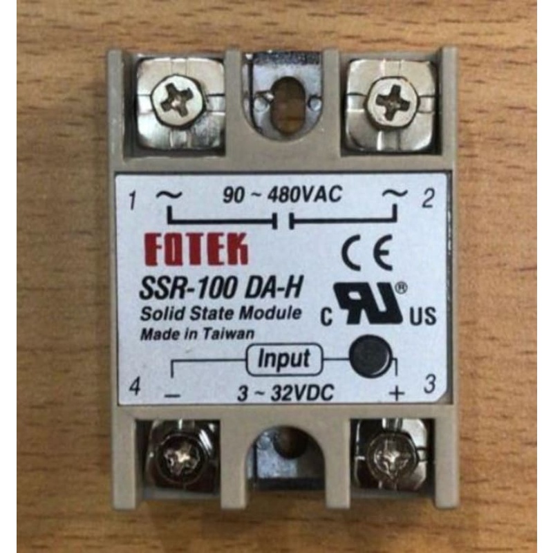 Jual Fotek SSR 100DAH SSR 100 DA-H / SSR100DAH / SSR-100 DA-H / SSR-100DAH | Shopee Indonesia