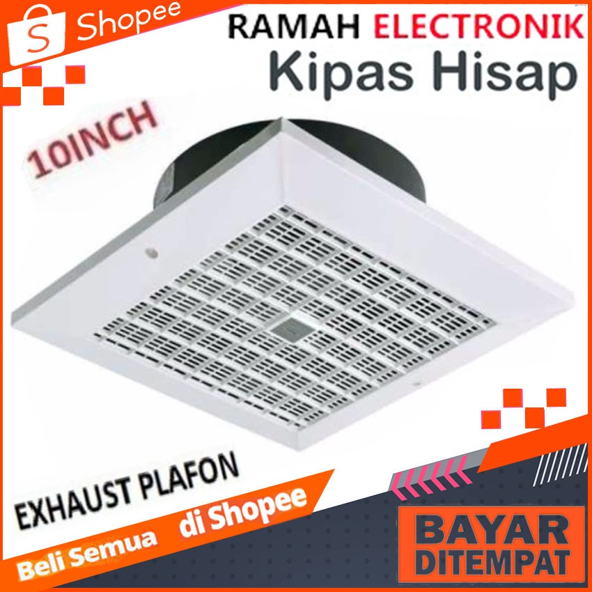 Jual MASPION CEF-25 Ceiling Exhaust/Hexos/Heksos Fan Plafon 10 Inch 25 ...