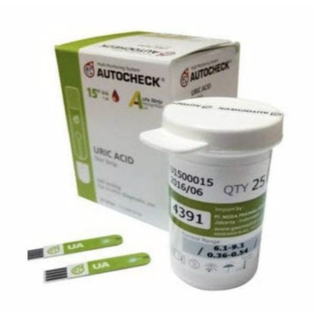Jual STIK AUTOCHECK URIC ACID / ASAM URAT | Shopee Indonesia