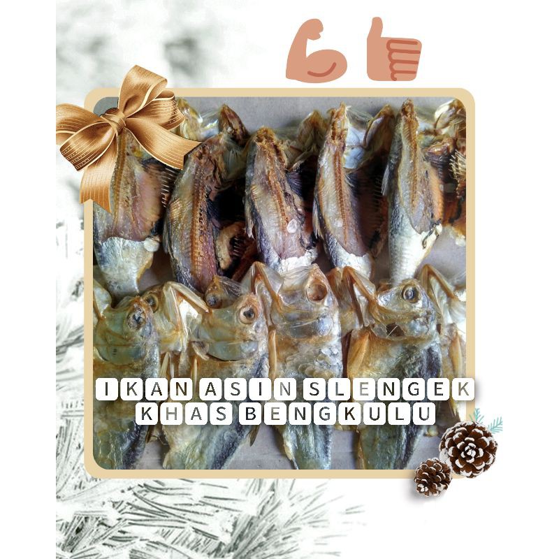 Jual IKAN ASIN SLENGEK KHAS BENGKULU - 500 gr | Shopee Indonesia