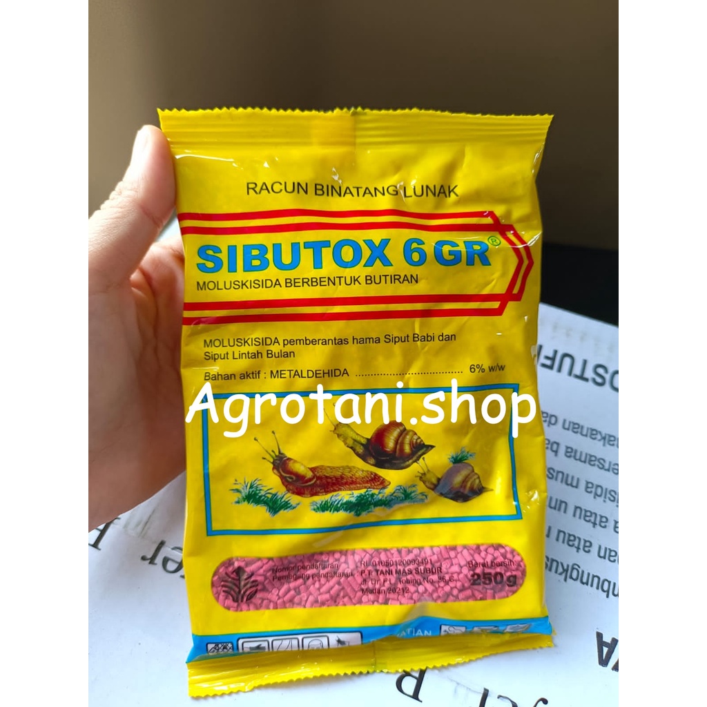 Jual Pembasmi Siput/Keong Sibutox 6 GR 250 Gram | Shopee Indonesia