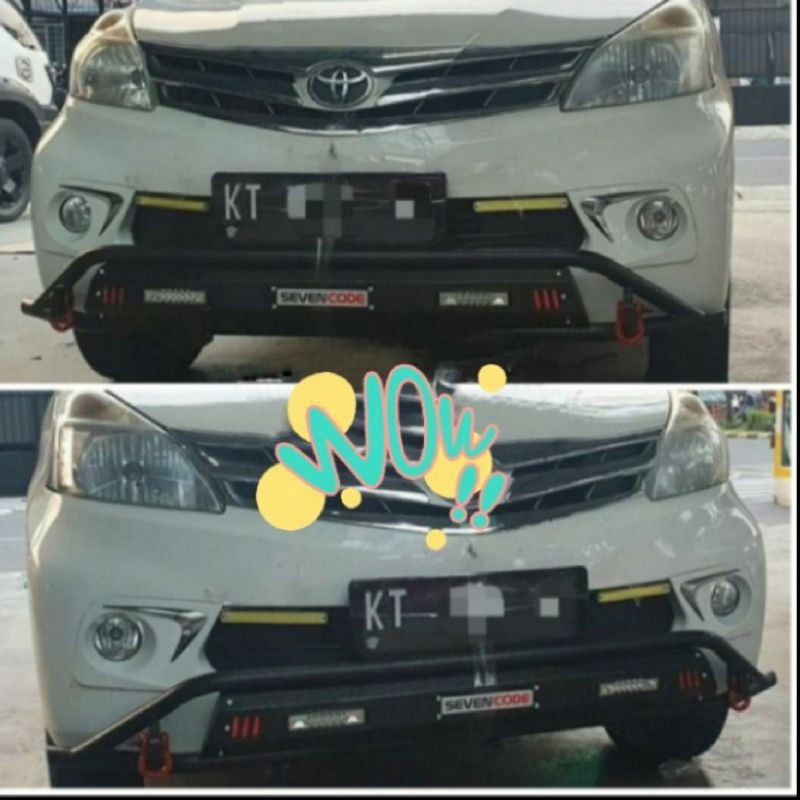 Jual TANDUK COBRA SEVEN CODE ALL NEW AVANZA/XENIA TOWING DEPAN LED ...