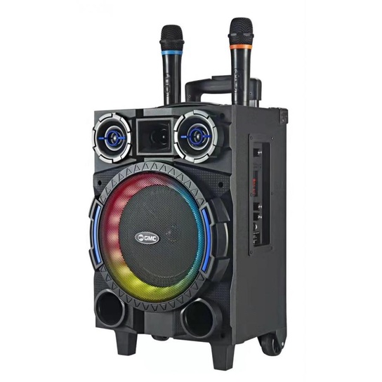 Jual Speaker Portable GMC 897T Bluetooth Multimedia GMC 8" inch FREE ...