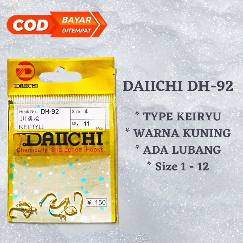 Jual KAIL MATA PANCING DAIICHI DH-92 KUNING | KAIL DAICHI | Shopee ...