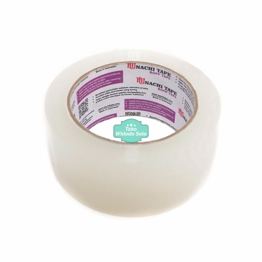 Jual 1 BUAH Lakban OPP Nachi Tape Bening 48mm x 90 Yard 2 Inch Clear ...