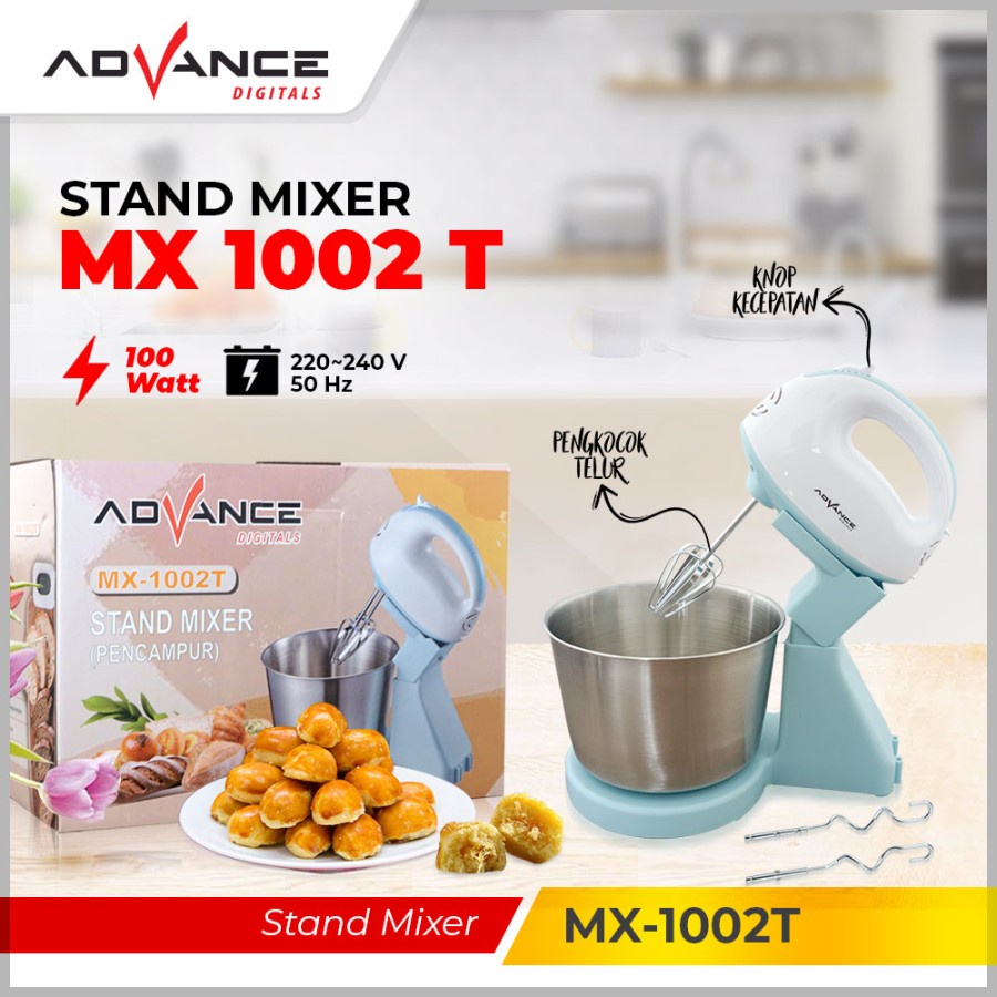 Jual Advance Mixer Stand MX-1002T 2L /stand Mixer Advance MX-1003T 2 ...