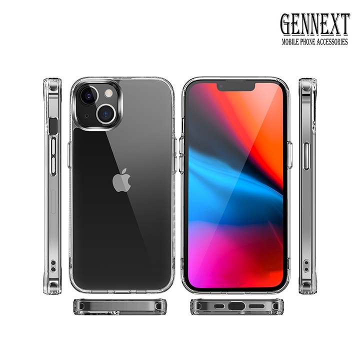Jual Gennext Silicone Premium Lyquid Crystal Case Clear For Iphone X Xs ...