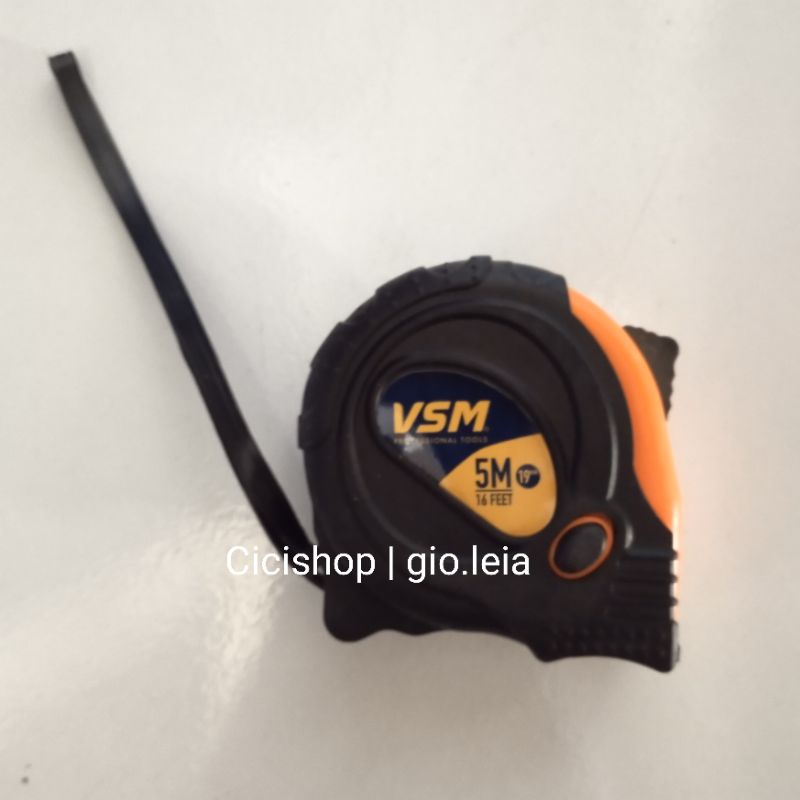Jual Meteran Vsm | meteran 5 meter | meteran body karet | meteran karet | Shopee Indonesia