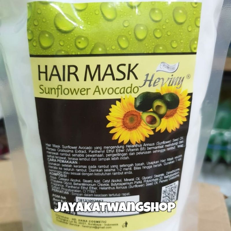 Jual MASKER RAMBUT Heviny Hair Mask 1kg Aroma Cholate Mint / Green Tea ...