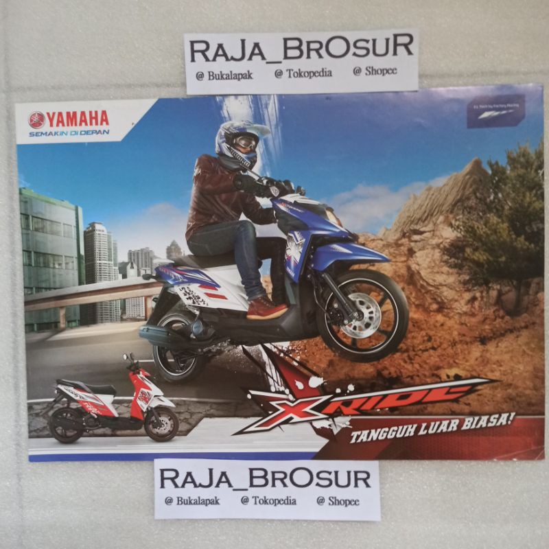 Jual Brosur Yamaha X-Ride | Shopee Indonesia