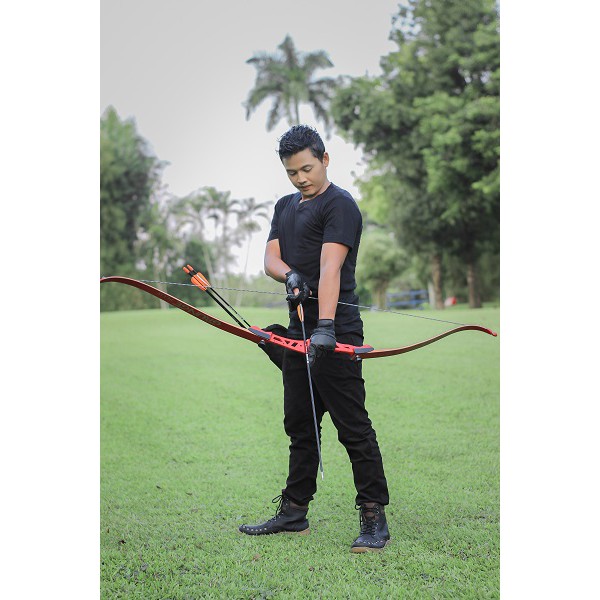 Jual Busur Panah Recurve Logam Laminasi untuk Panahan | Shopee Indonesia